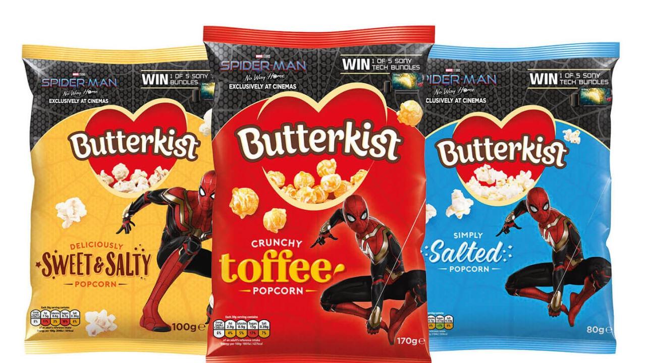 Spider-Man: No Way Home x Butterkist | UK Partnership